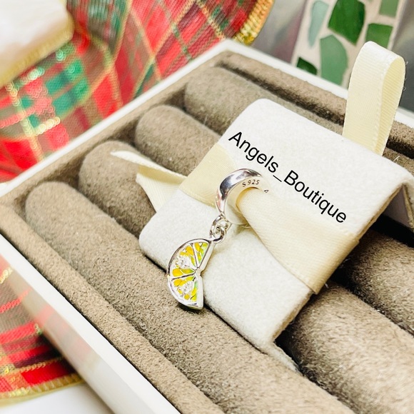 Pandora | Jewelry | New Pandora Lemon Slice Sparkling Fruit Dangle ...